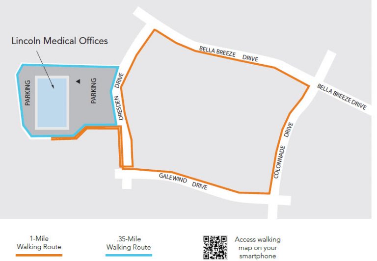 Facility Walking Map – Live Well Be Well